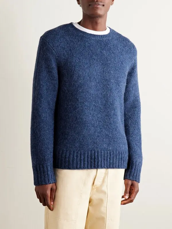 CORRIDOR Wool-blend Sweater - Blue