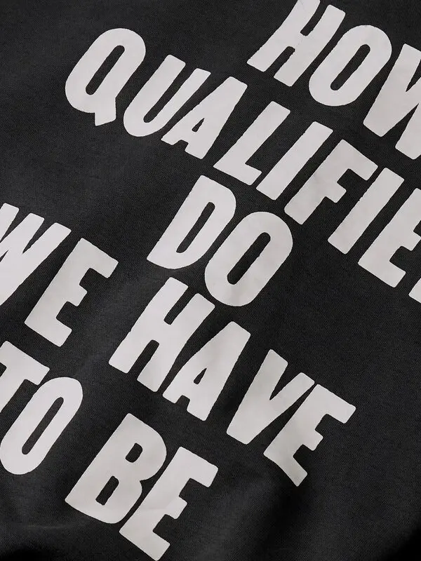 Fear Of God Printed Cotton-jersey Hoodie