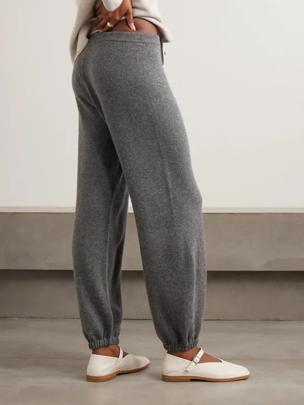 Theory Cashmere Tapered Sweatpants