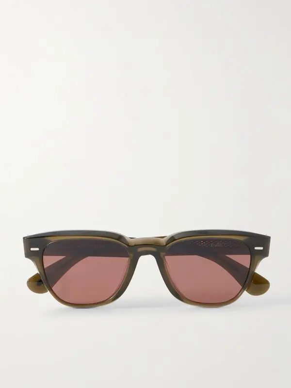 Oliver Spencer Rueny D-frame Sunglasses - Brown