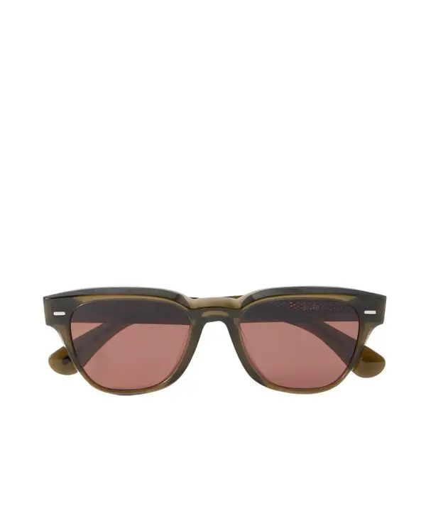 Oliver Spencer Rueny D-frame Sunglasses - Brown