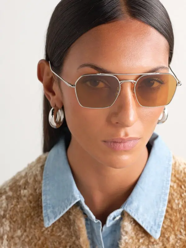 Oliver Spencer Aviator-style Sunglasses