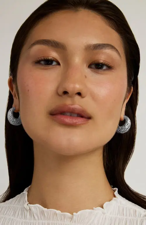 DEAN DAVIDSON Cinta Woven Hoop Earrings