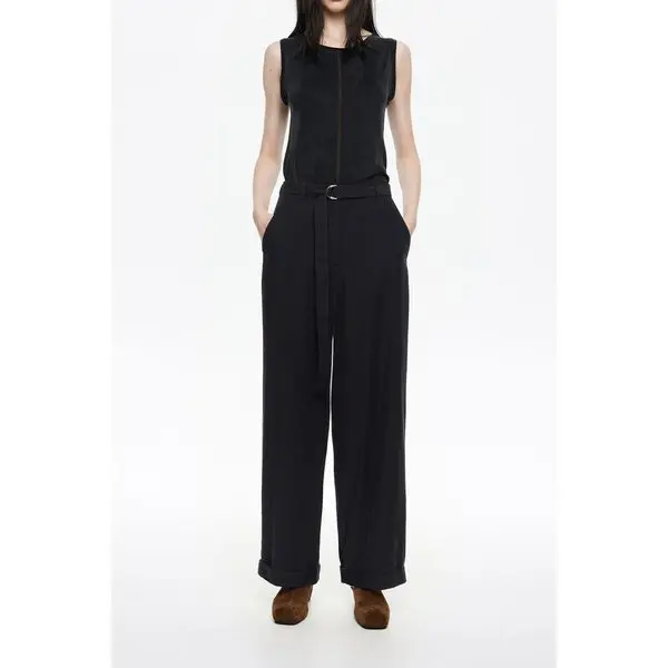 Bimba Y Lola Flared Trousers - Black