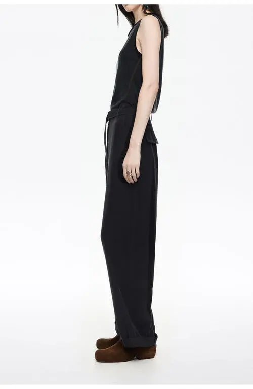 Bimba Y Lola Flared Trousers - Black