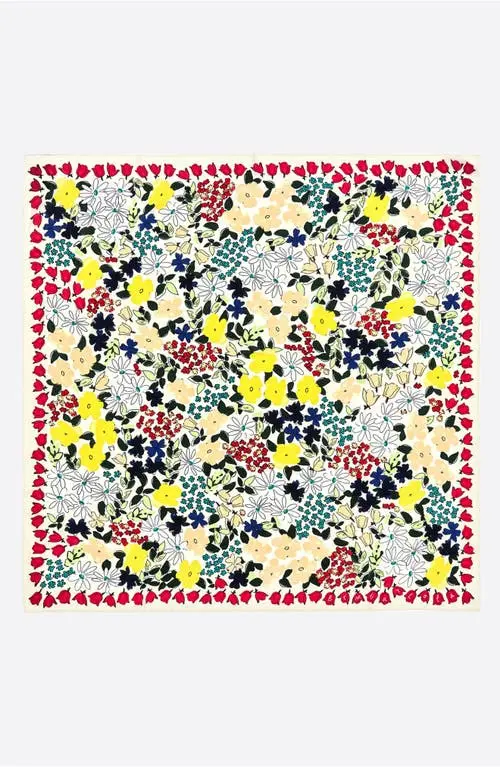 Bimba Y Lola Flower Scarf