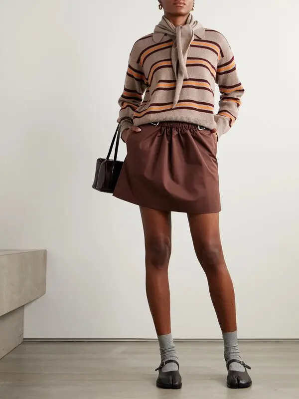 Daughter Edith Striped Wool Polo Sweater - Multi