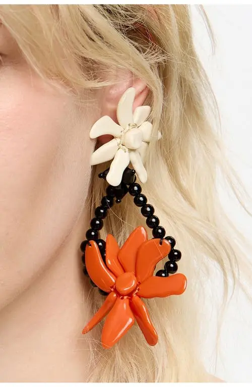 Bimba Y Lola Flower Earrings