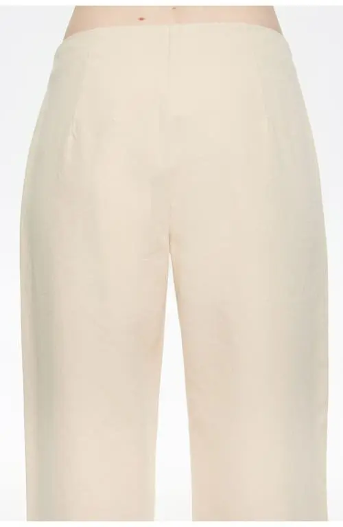 Bimba Y Lola Denim Ankle-length Jeans - Ivory
