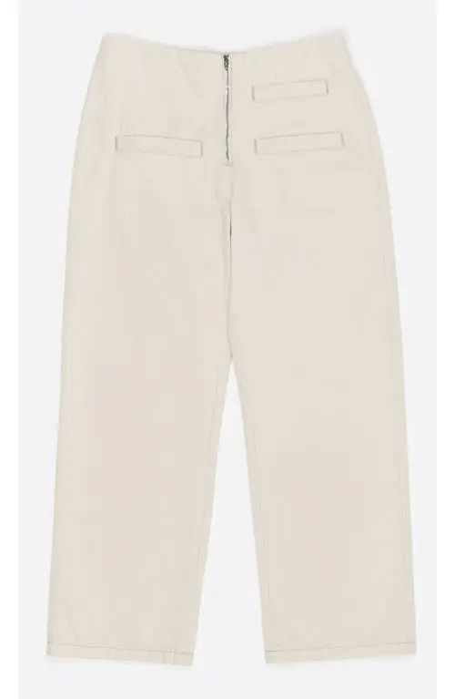 Bimba Y Lola Denim Ankle-length Jeans - Ivory