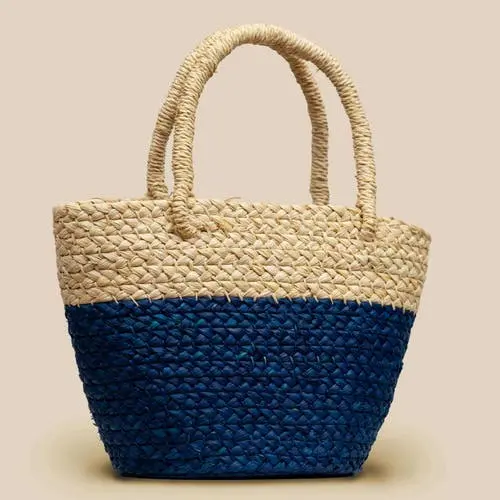 INDEGO AFRICA Ruru Tote - Blue