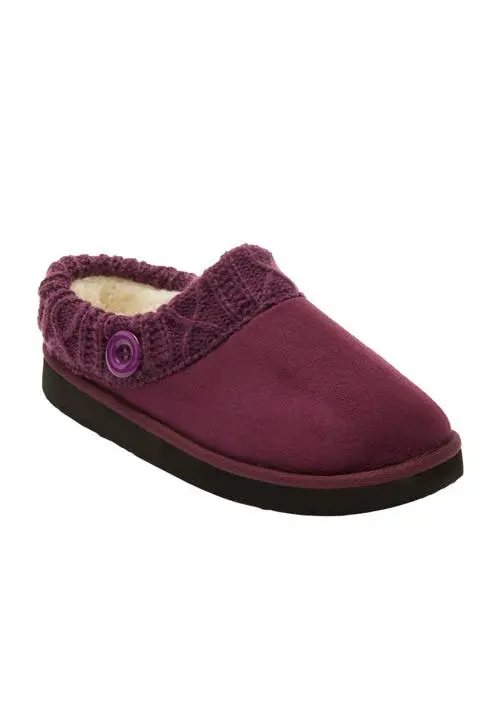 COMFORTVIEW The Leela Slipper - Dark Berry
