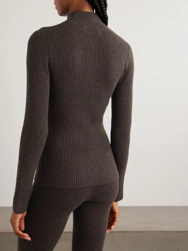 Arch4 Ella Ribbed Cashmere Ski Set