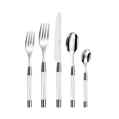 CAPDECO Zoe5 Piece Place Setting - Crystal
