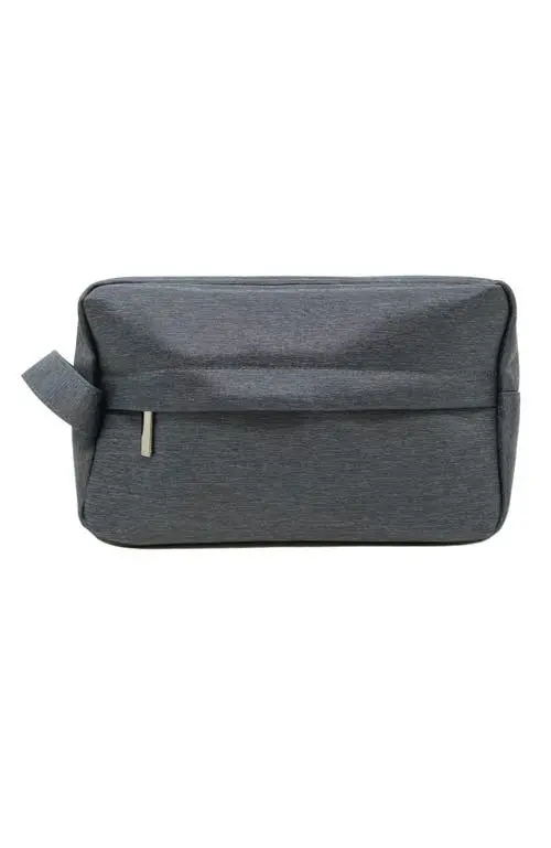 YOUZEY Canvas Toiletry Bag - Grey