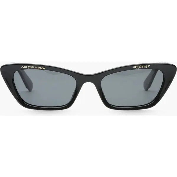 INDY Blasè Cat-eye Polarized Sunglasses - Black