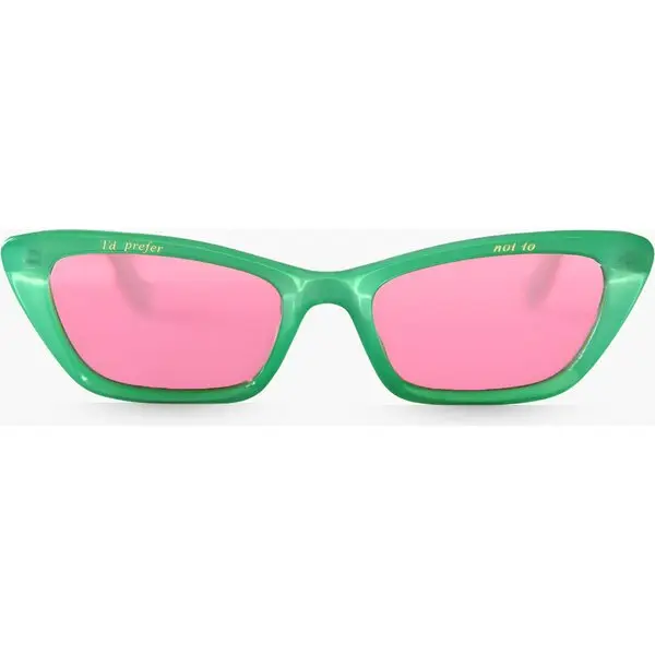 INDY Blasè Cat-eye Polarized Sunglasses - Green