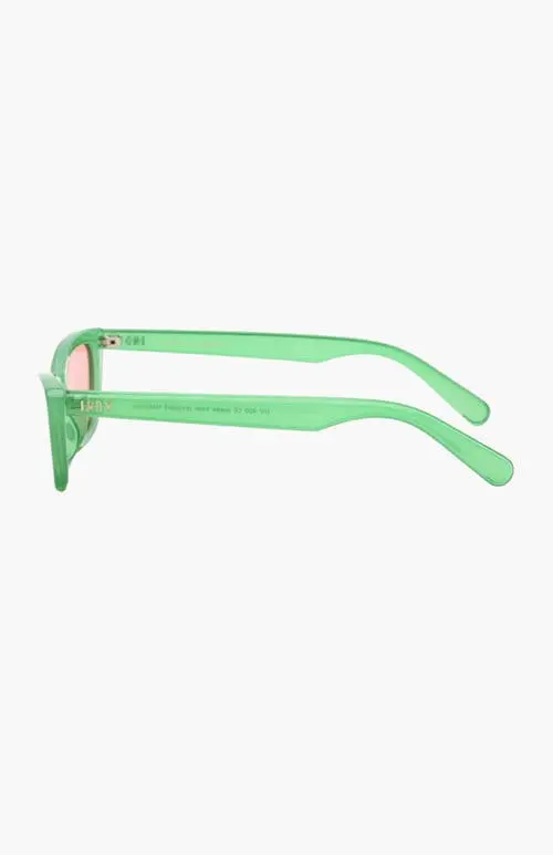 INDY Blasè Cat-eye Polarized Sunglasses - Green
