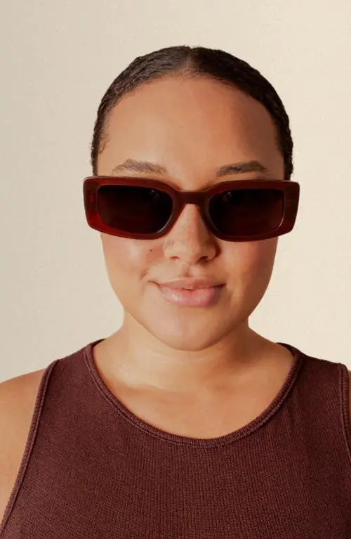 INDY Palm Rectangular Polarized Sunglasses