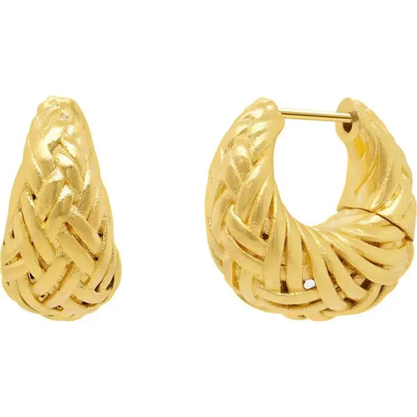 DEAN DAVIDSON Cinta Huggie Hoop Earrings - Gold