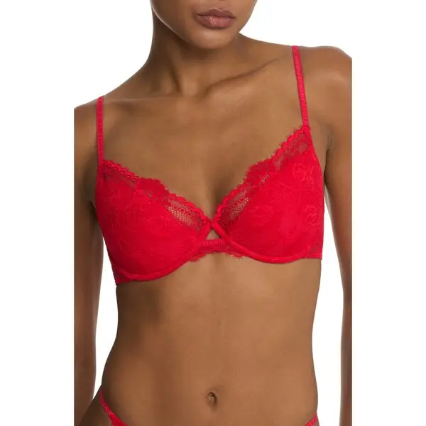 Natori Fleur Lightly Lined Underwire Bra - Bonfire