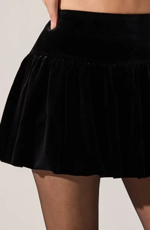 Astr The Label Jenika Metallic Mini Skirt