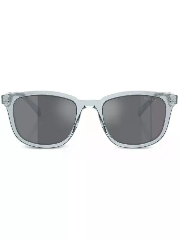 Prada Round Frame Sunglasses - Blue