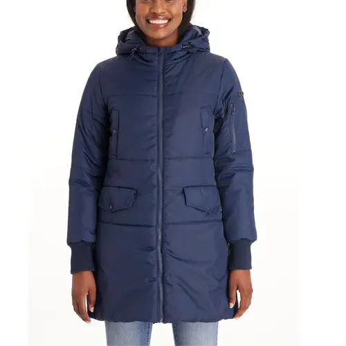 MODERN ETERNITY 3-in-1 Maternity To Baby Wearing Puffer Coat - Navy
