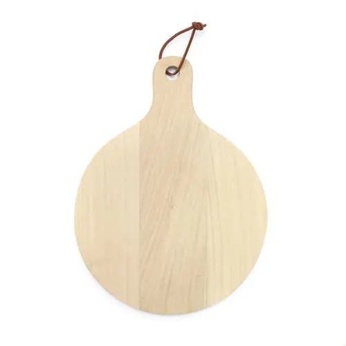 OTHERS TRADE FOR HOPE Round Wooden Board - Natural