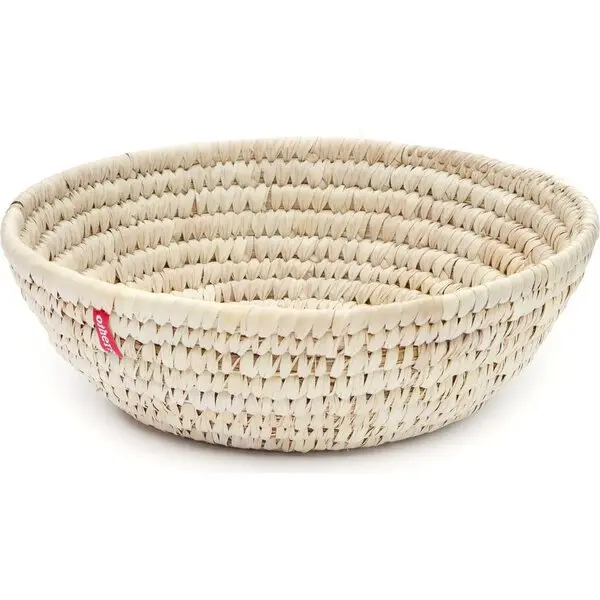 OTHERS TRADE FOR HOPE Large Round Basket - Natural