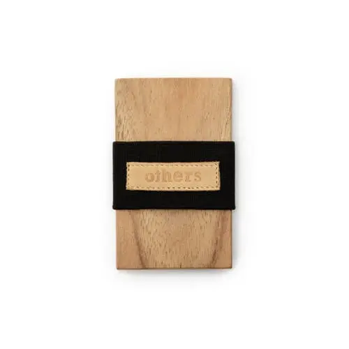 OTHERS TRADE FOR HOPE Wallet Wood - Natural/black