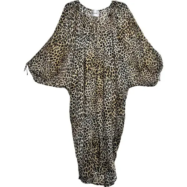 Baacal Maxine Kaftan - Metallic Leopard