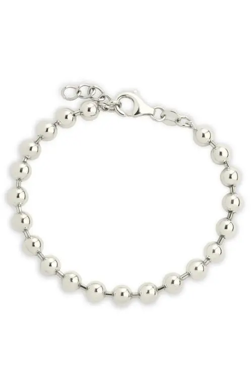 Sterling Forever Preston Ball Chain Bracelet - Silver