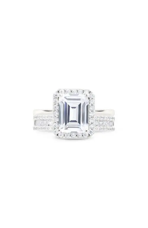 Sterling Forever Arden Cubic Zirconia Ring