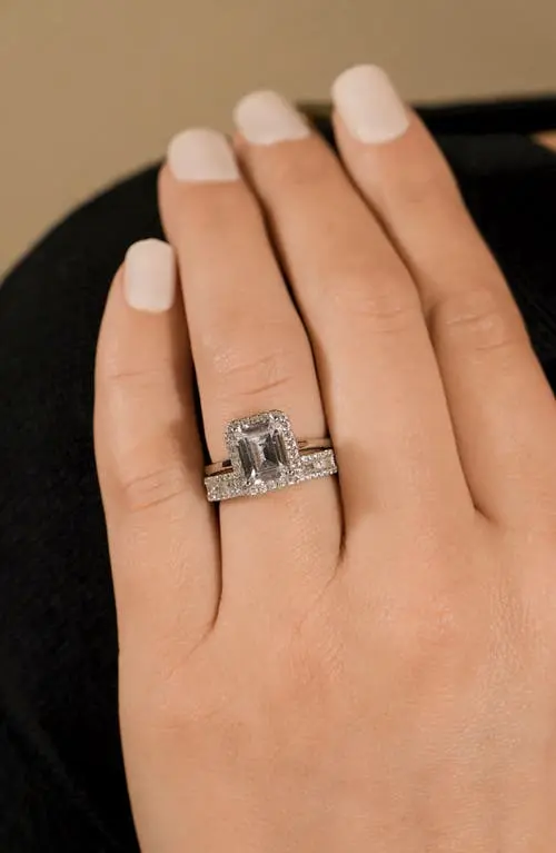 Sterling Forever Arden Cubic Zirconia Ring