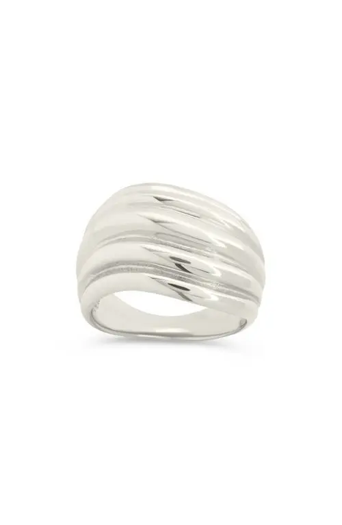 Sterling Forever Skylar Layered Statement Ring - Silver
