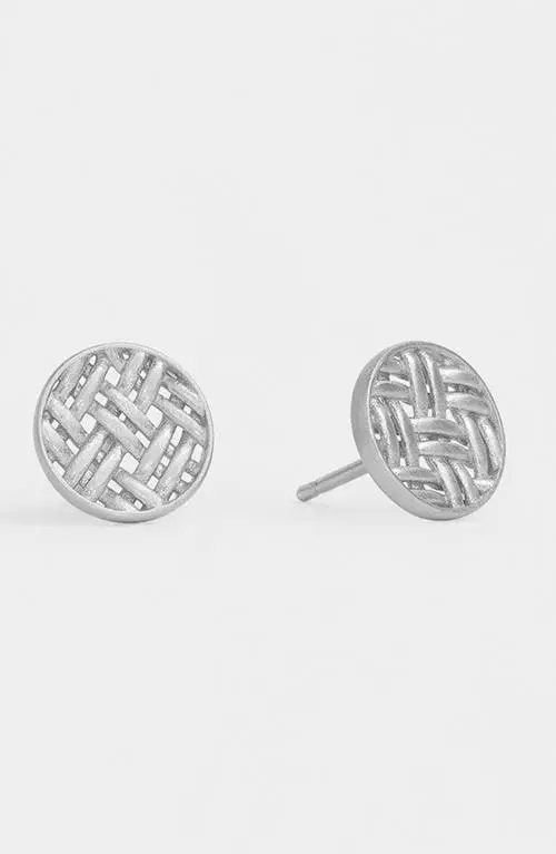 DEAN DAVIDSON Cinta Woven Stud Earrings