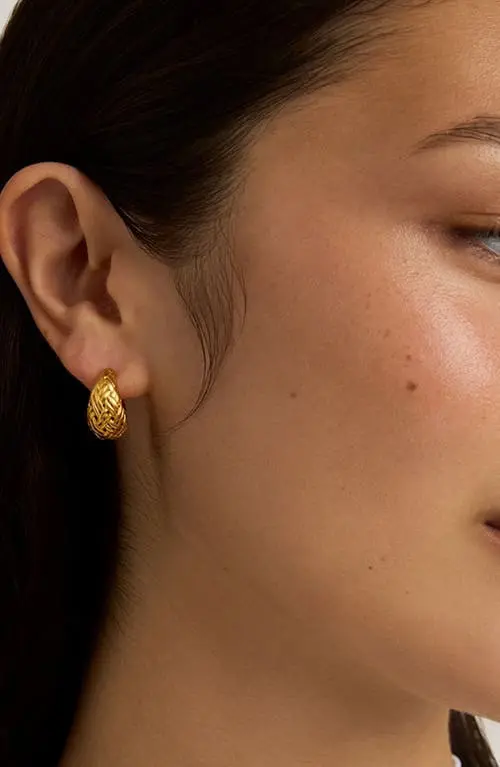 DEAN DAVIDSON Cinta Woven Stud Earrings