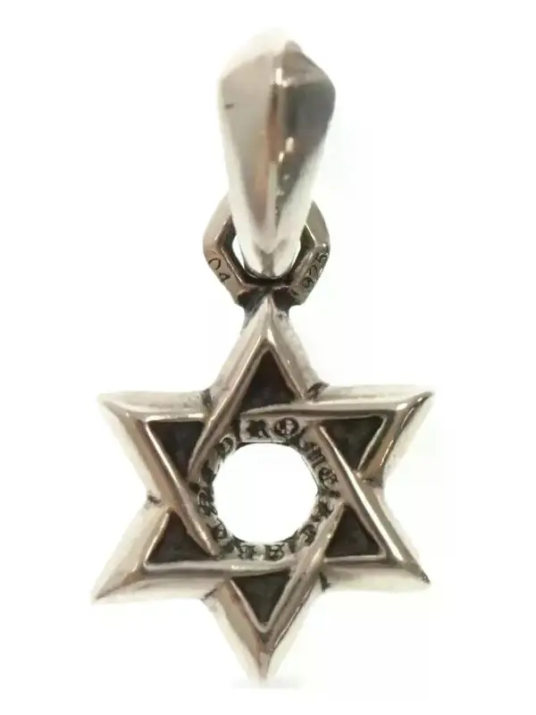 Chrome Hearts Star Of David Pendant - Silver