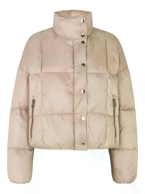 Baum Und Pferdgarten Quilted Puffer Jacket