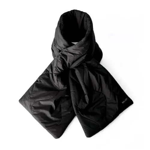 YOUZEY Puffer Scarf - Black