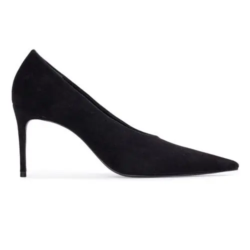 BLACK SUEDE STUDIO Jona 80 Suede Pump