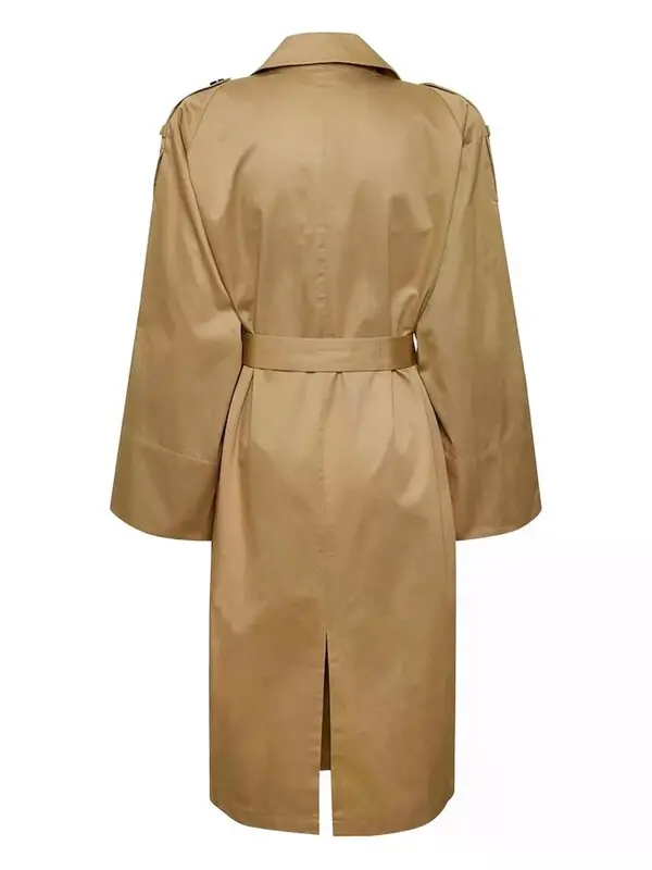 GESTUZ Mia Double-breasted Belted Trench Coat