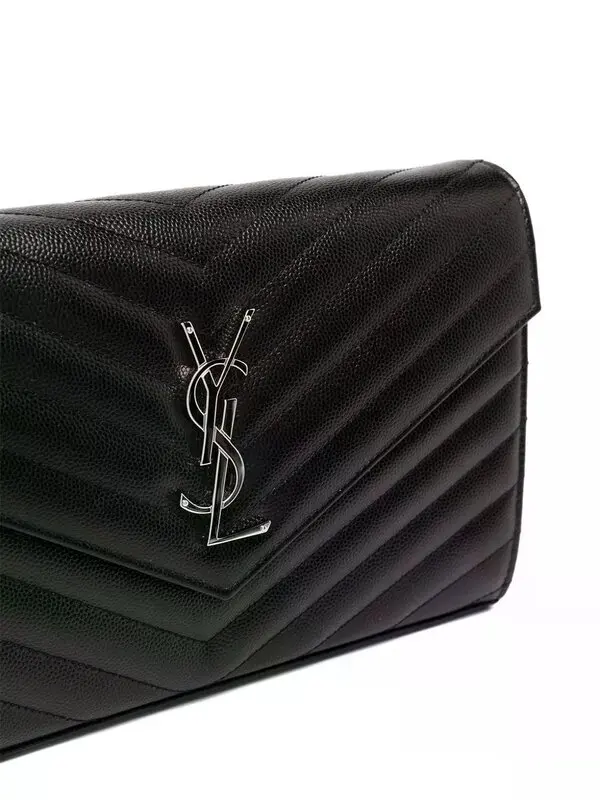 Saint Laurent Cassandre Leather Shoulder Bag