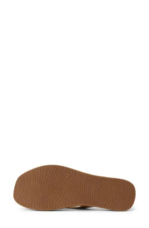 Reef Cushion Lune Flip Flop - Tan