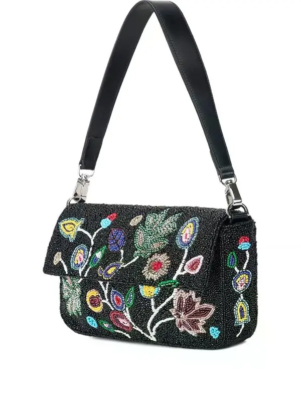 Staud Timmy Beaded Shoulder Bag