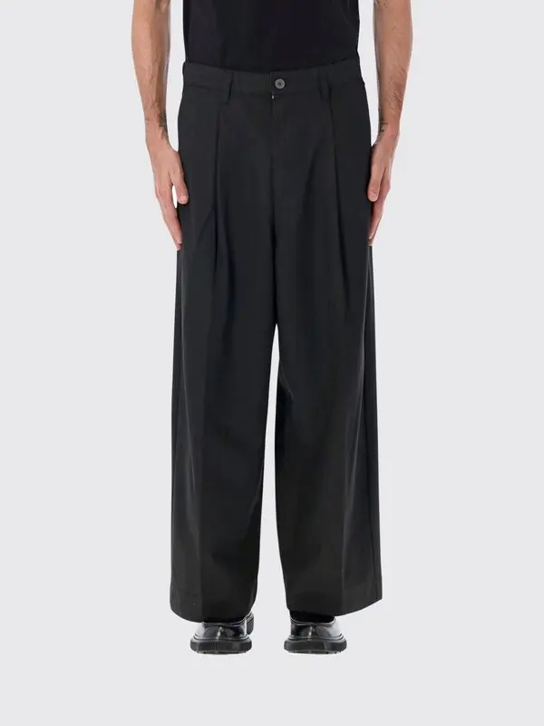 Obey Wide-leg Trousers - Black