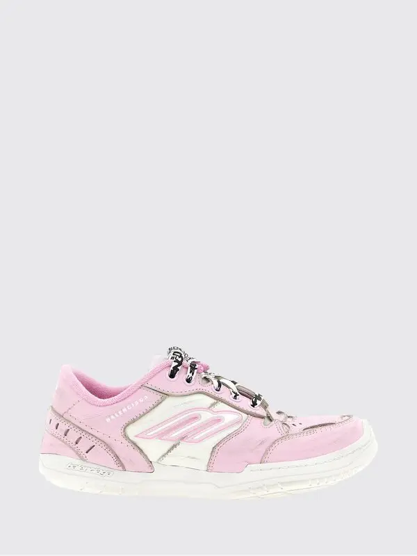 Balenciaga Lace-up Sneakers - Pink