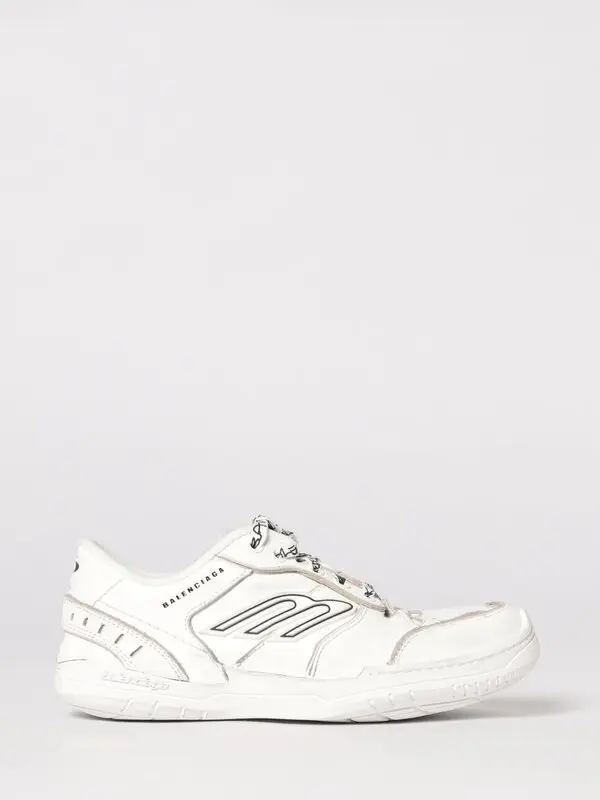Balenciaga Lace-up Sneakers - White