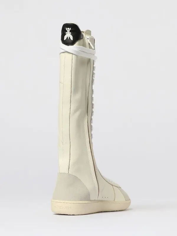 Patrizia Pepe Lace-up Boots - White